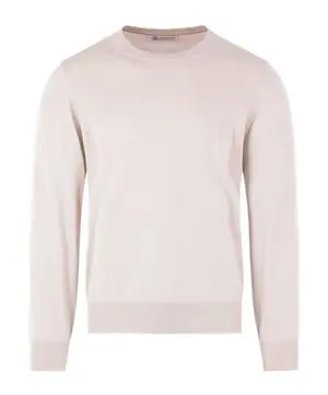 Brunello Cucinelli Crewneck Knitted Jumper - Pink