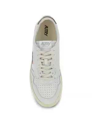 AUTRY Medalist Leather Sneakers - White