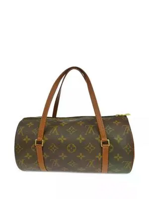 LOUIS VUITTON Monogram Papillon Tote Bag - Brown