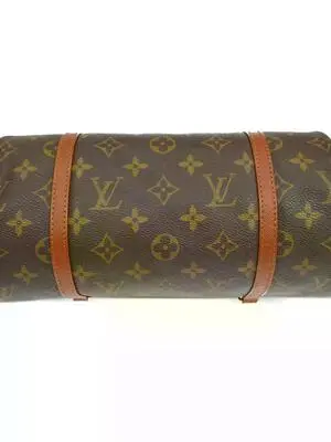 LOUIS VUITTON Monogram Papillon Tote Bag - Brown