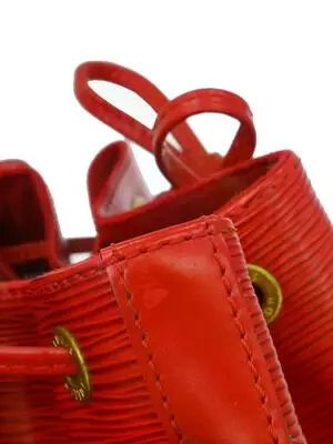 LOUIS VUITTON Petite Noé Epi Bucket Bag