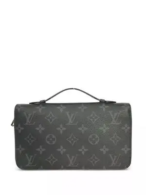LOUIS VUITTON Zippy Eclipse Clutch Bag