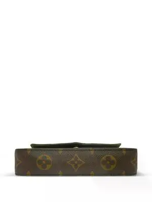 LOUIS VUITTON Monogram Felicie Shoulder Bag - Brown