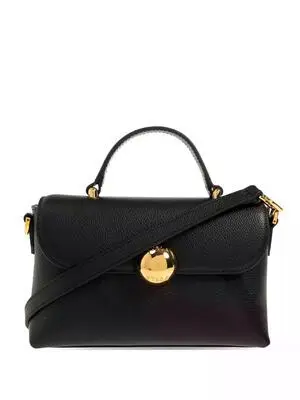 Furla Moonlight Grained Leather Top Handle Bag