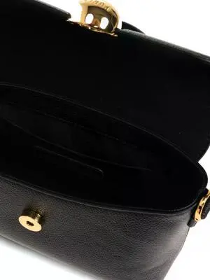 Furla Moonlight Grained Leather Top Handle Bag