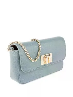Furla 1927 Mini Leather Crossbody Bag - Blue