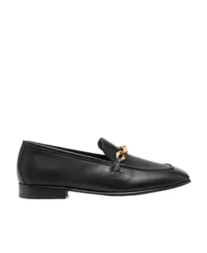 JIMMY CHOO Diamond Tilda Chain-detail Loafers