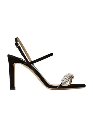 JIMMY CHOO Meira Crystal-embellished 85mm Sandals