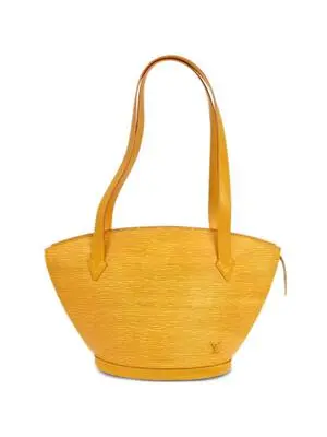 LOUIS VUITTON Saint Jacques Leather Tote Bag - Yellow