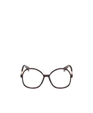Max Mara Round Frame Eyeglasses - Black