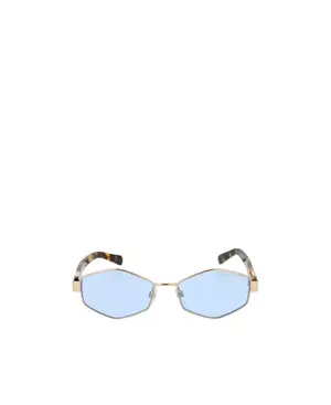 Marc Jacobs Hexagonal Frame Sunglasses - Blue