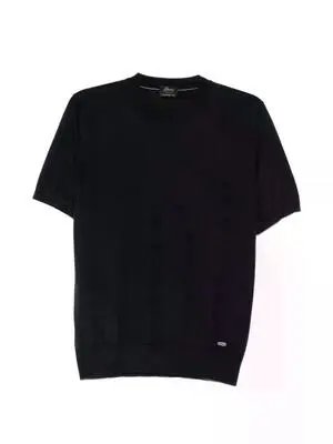 Brioni Short-sleeve Knitted T-shirt