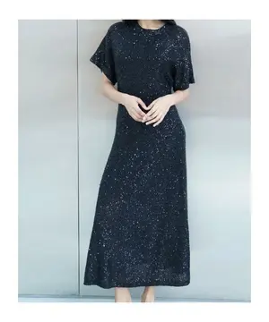 Brunello Cucinelli Sequin-embellished Midi Dress