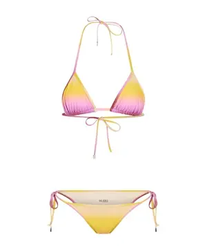 Attico The Attico Triangle Bikini Set No