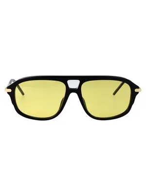 Givenchy Aviator Sunglasses - Yellow