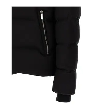MOORER Hooded Jacket With Flap Pockets - Black
