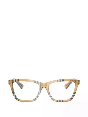 Burberry Square Frame Glasses - Neutrals