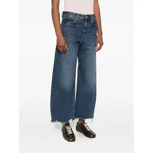 FRAME Wide Leg Jeans