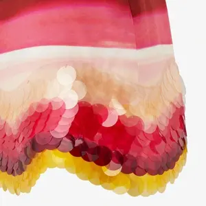 Fendi Sequined Poplin Skirt