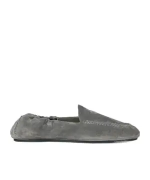 Celine Adam Loafer In Suede Calfskin - Grey