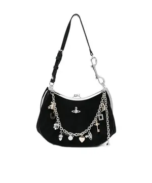 VIVIENNE WESTWOOD Orb Plaque Shoulder Bag