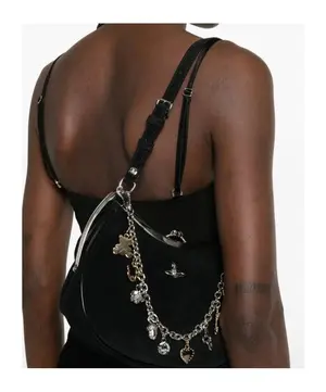 VIVIENNE WESTWOOD Orb Plaque Shoulder Bag