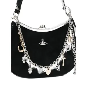 VIVIENNE WESTWOOD Orb Plaque Shoulder Bag
