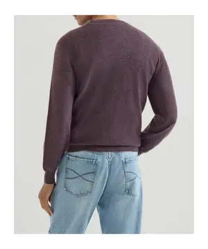 Brunello Cucinelli Ribbed Cashmere Crewneck Sweater - Brown