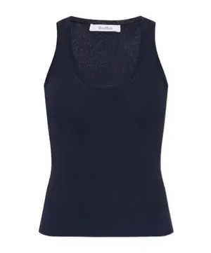 Max Mara Sleeveless Vest - Black