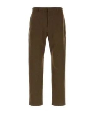 JIL SANDER Casual Pants With Belt Loops - Brown