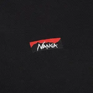 NANGA Box Logo Embroidered T-shirt