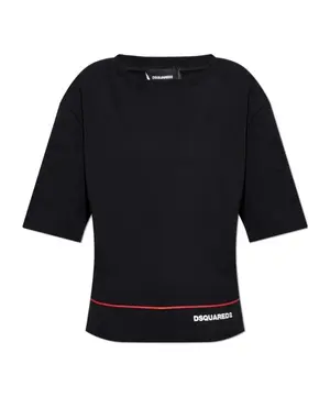 Dsquared2 Crewneck Short-sleeve T-shirt - Black