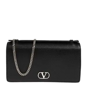 Valentino Garavani Chain Shoulder Bag - Black