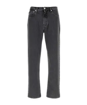JIL SANDER Jeans With Belt Loops - Black