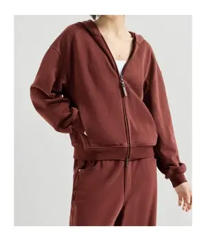 Brunello Cucinelli Cotton French Terry Zip-up Hoodie