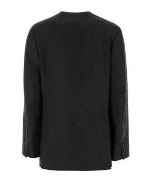 JIL SANDER Collarless Single-breasted Blazer