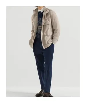 Brunello Cucinelli Fair Isle Crew Neck Sweater