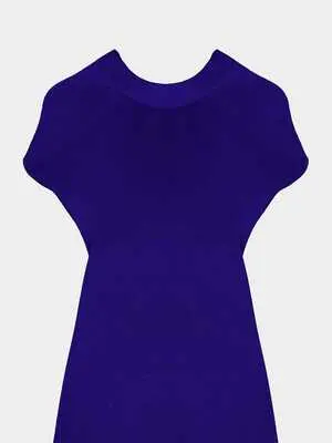 TOM FORD Backless Short-sleeved Gown