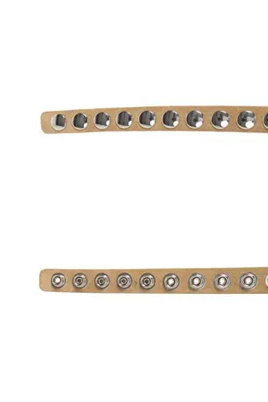 IRO PARIS Riveted Belt - Sand
