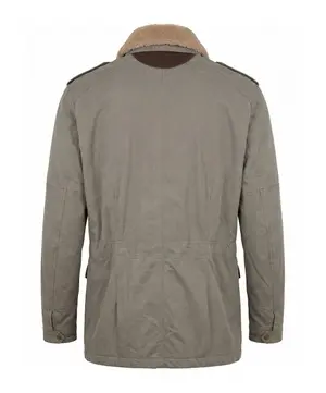 Brunello Cucinelli Drawstring Waist Zip-up Jacket - Medium Gray