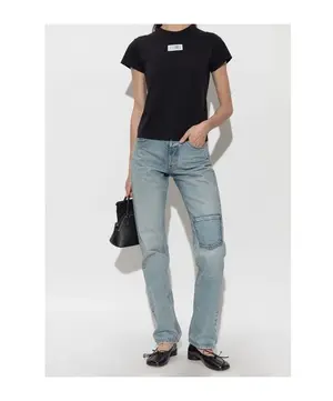 MAISON MARGIELA Numeric Logo T-shirt - Black