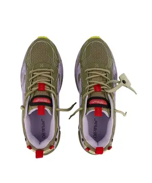 Off-White Low Top Lace-up Sneakers