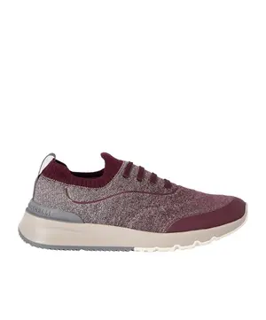 Brunello Cucinelli Knitted Low Top Trainers - Panama