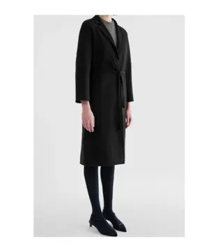 JIL SANDER Wool Belted Coat