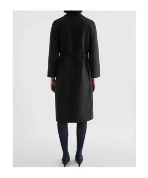 JIL SANDER Wool Belted Coat