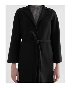 JIL SANDER Wool Belted Coat