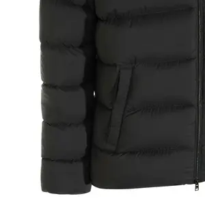 Herno Long-sleeved Down Jacket - Black
