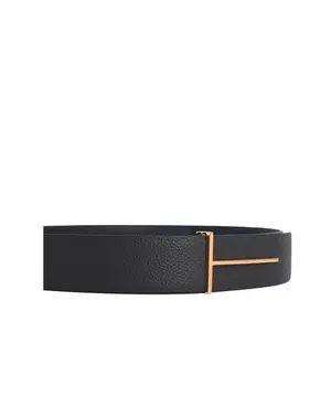 TOM FORD Logo Belt - Black