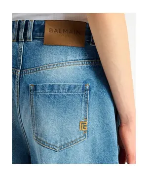 Balmain Barrel Leg Jeans