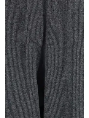 Brunello Cucinelli Ribbed-knit Cashmere Trousers